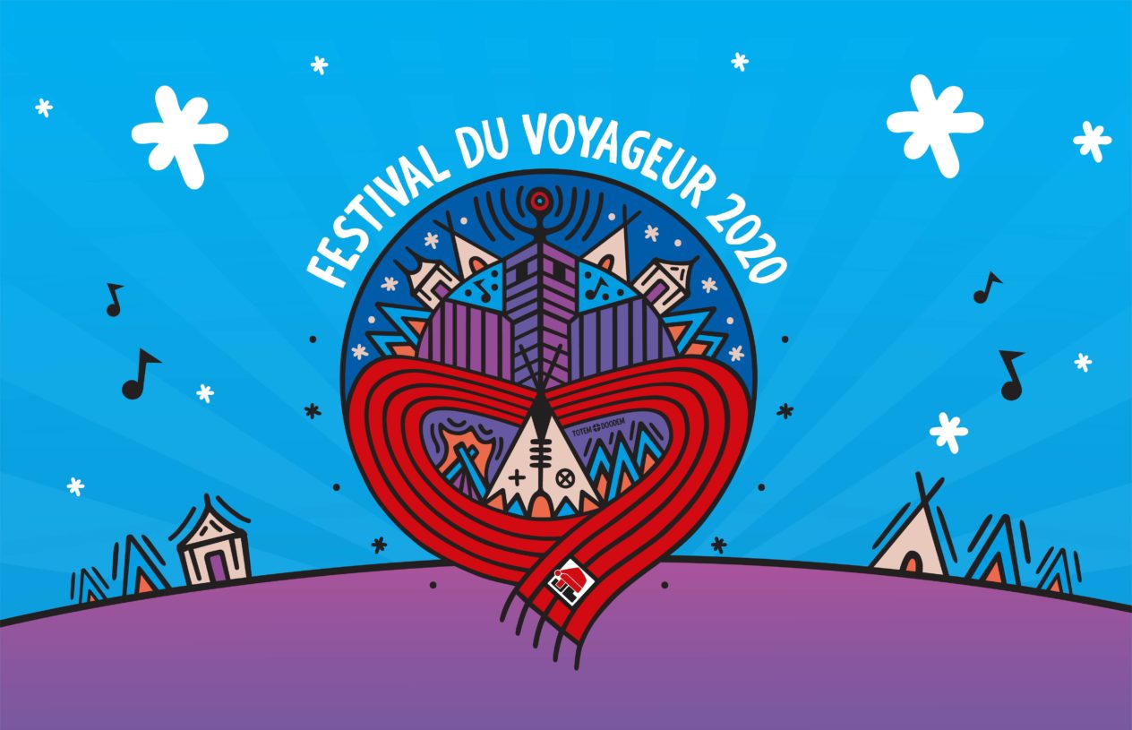 Festival du Voyageur launches 2020 wordmark designed by Jordan Stranger ...