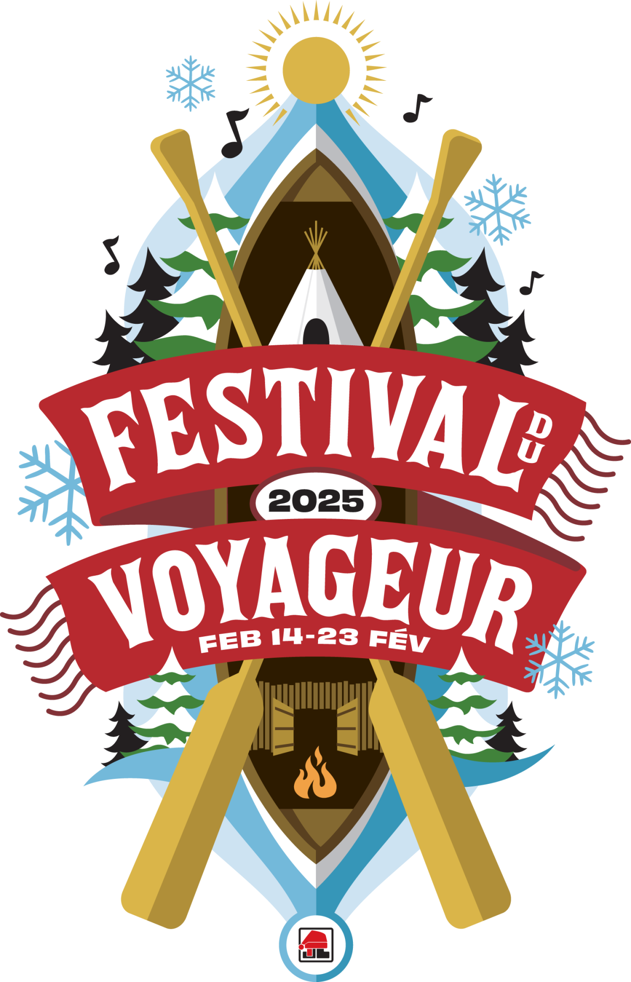 Logo - Festival du Voyageur